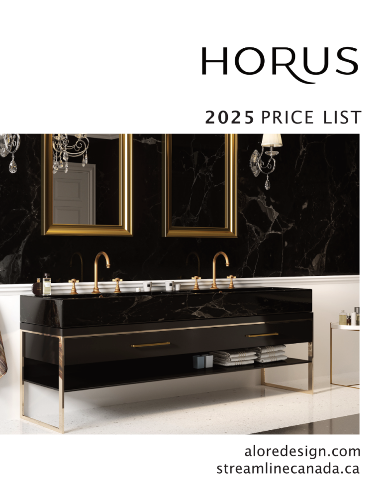 Pricelists – Aloré Design